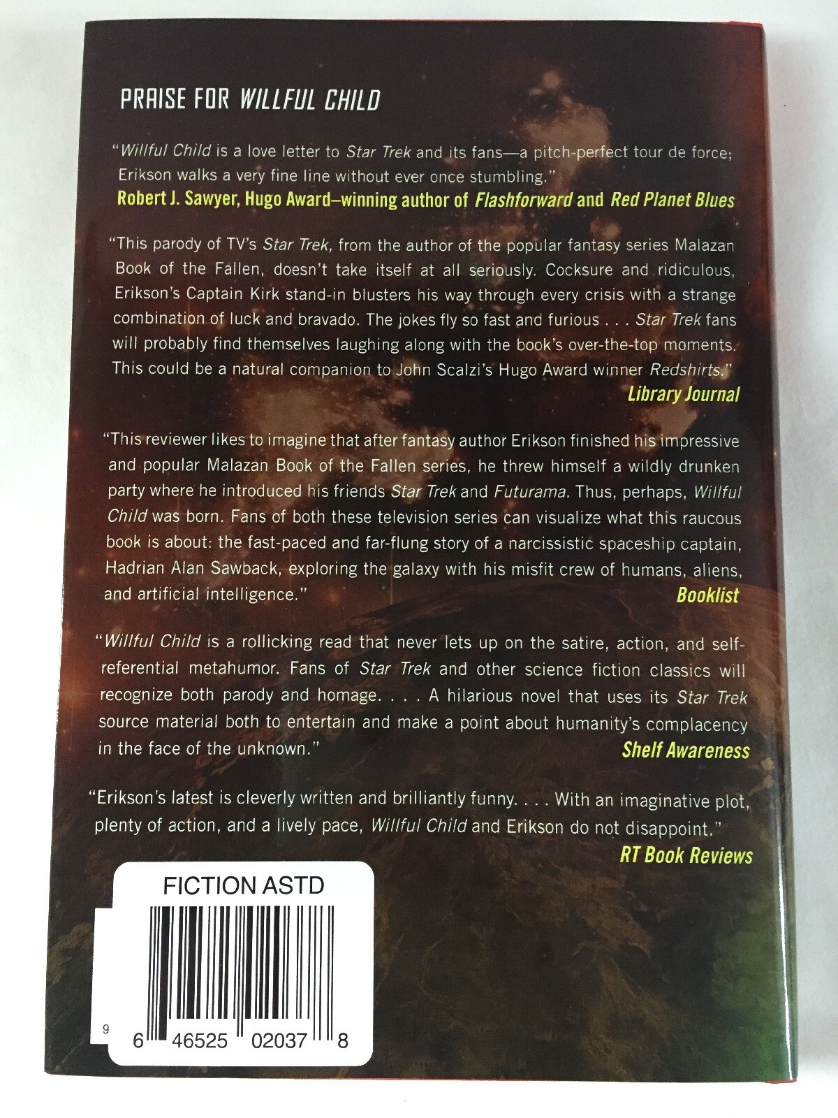 Willful Child: Wrath of Betty by Steven Erikson (2016, Hardcover) for ...