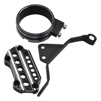 Side Mount Speedometer Relocation Instrument Bracket Fit For Harley ...