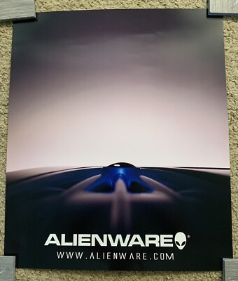 E3 Alienware Gaming PC Computer Promo Poster Vintage NEW | eBay
