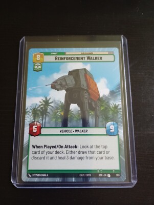 Star Wars Unlimited - Reinforcement Walker Hyperspace 383 NM/M | eBay