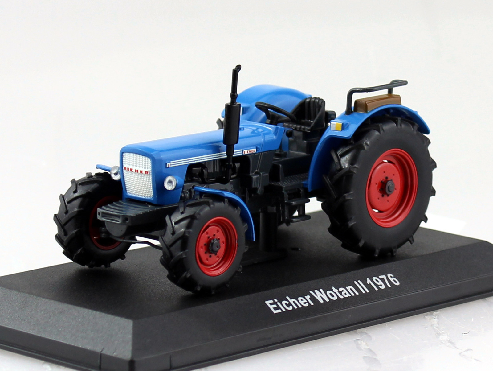 Eicher Wotan II blau 1976 Traktor 1:43 Hachette/UH Modellauto ZZZ | eBay
