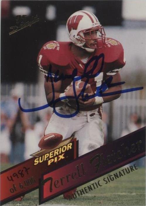 1995 Superior Pix - Terrell Fletcher #94 Autographs /6000 (AU, RC) for ...