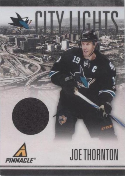 2010-11 Panini Pinnacle - City Lights Materials #70 Joe Thornton /499 ...