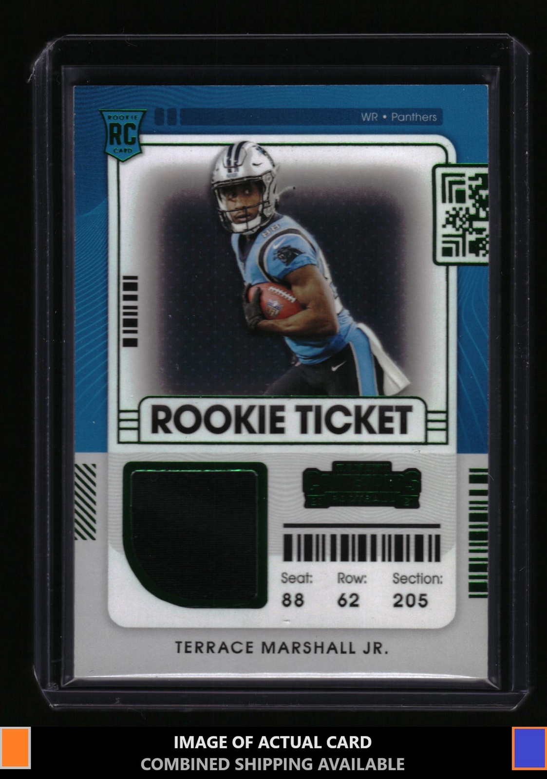 2021 Panini Contenders - Rookie Ticket Swatches #RTS-TMA Terrace ...
