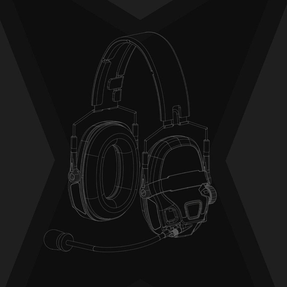 FCS AMP Tactical Noise Reduction Communication Headset & V20 V60 PTT | eBay