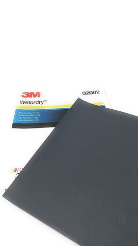 3M 02002 Wetordry Abrasive Sanding Sheets 413Q, 400 Grit, 9 in x 11 in ...