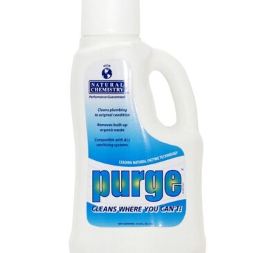 Natural Chemistry Purge 2L System Flush for Lines Pool Hot Tub Spa ...