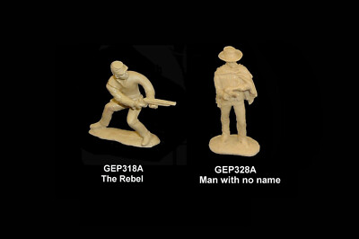 THE REBEL TV Western Character figures toy soldiers MARX playsets 54mm ...