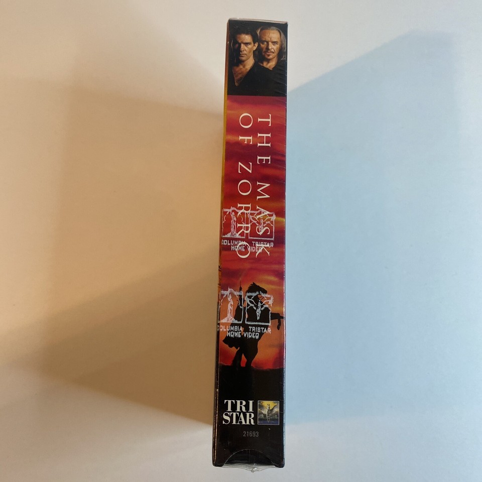 The Mask of Zorro - VHS, 1998, Columbia Tristar Factory Sealed ...
