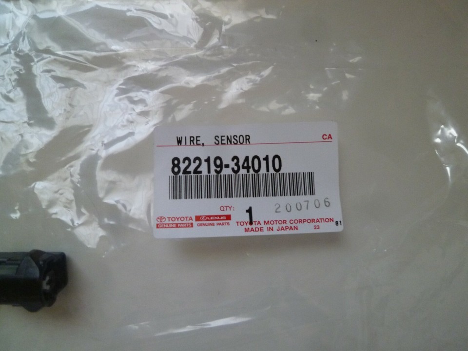 Genuine Toyota Knock Sensor Wire Harness 4Runner Tacoma Tundra 82219 ...
