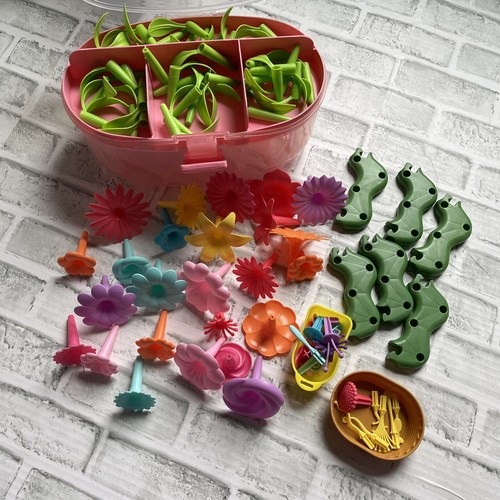 PREOWNED GILI KIDS FLOWER GARDEN BUILDING STEM LEAF ACTIVITY KIT PINK ...