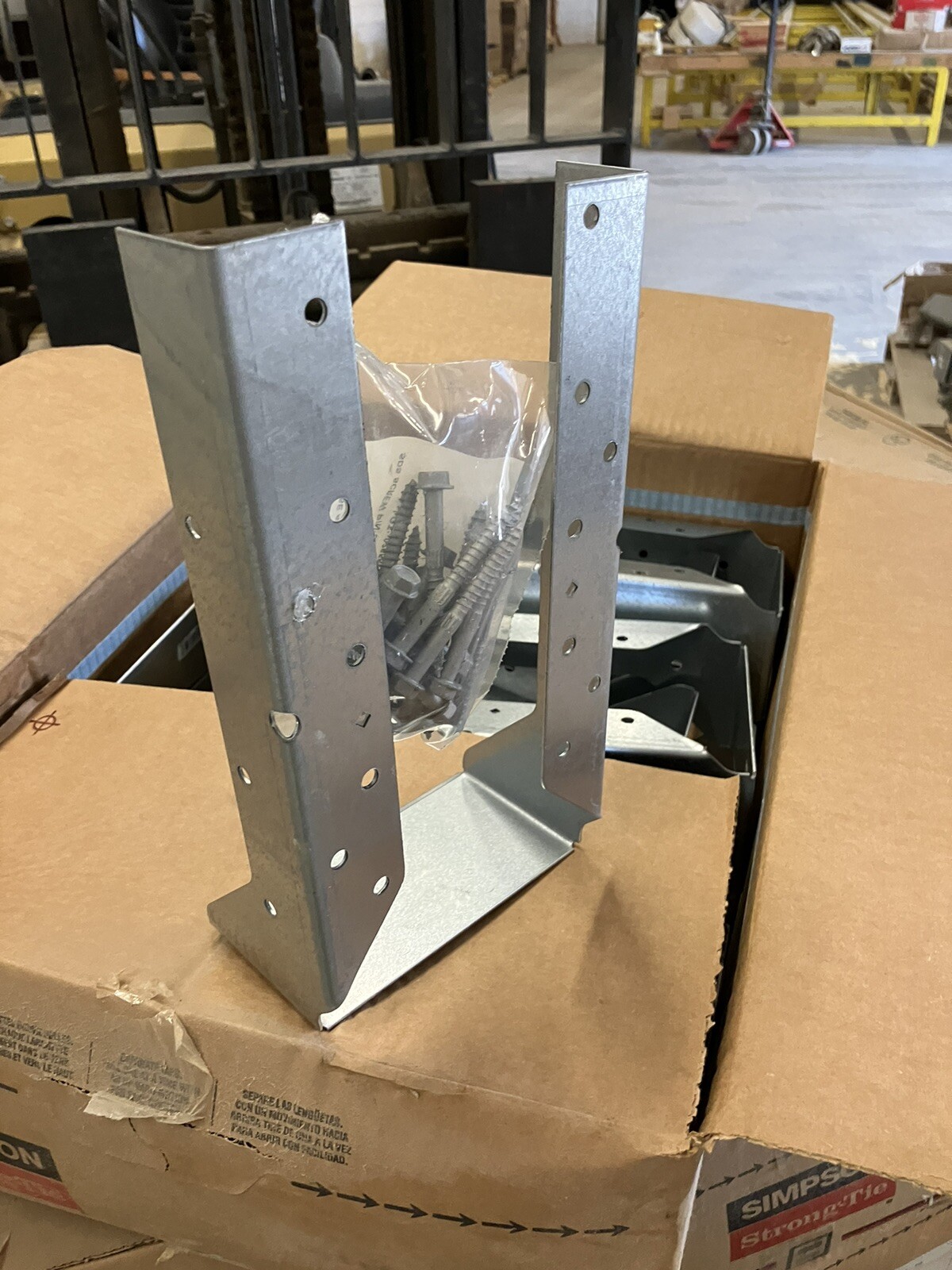 (15 Pack) Simpson Strong-Tie HUCQ612-SDS 6 x 12 Heavy Joist Hanger With ...