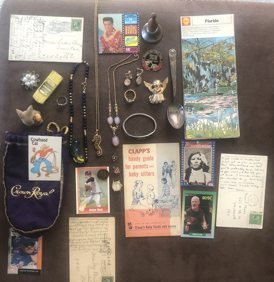 30 Piece Vintage/Antique Junk Drawer Lot | eBay