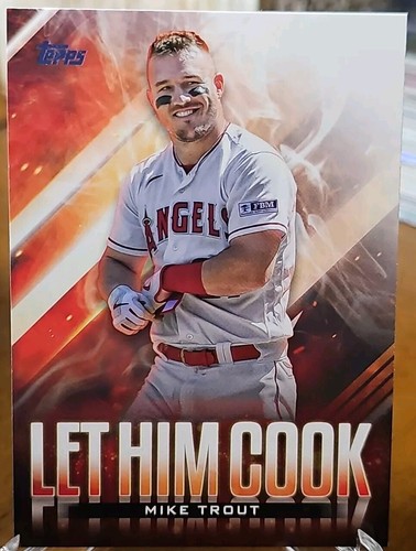 2024 Topps Update Let Him Cook #LHC2 Mike Trout Los Angeles Angels | eBay