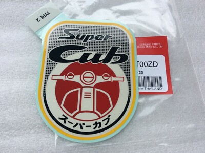 Honda Super Cub C50 C70 C90 C100 Decal Sticker Leg Shield Oem Genuine ...