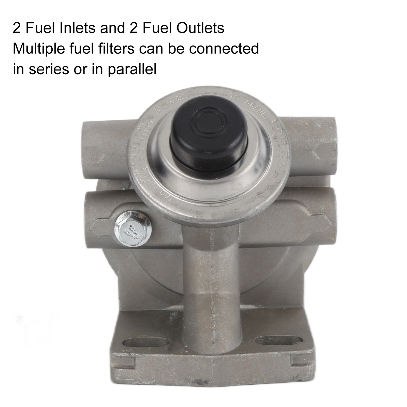 Car Oil Filter Base Hand Priming Pump Fuel Filter Mounting Base M16X1 ...