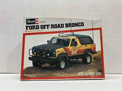 VINTAGE 1970'S REVELL 1/25 SCALE FORD OFF-ROAD BRONCO MODEL KIT | eBay