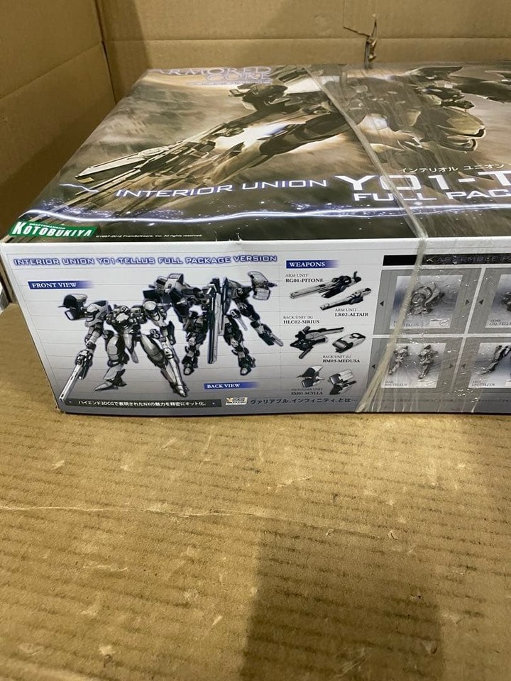 Kotobukiya Interior Union Y01 - tellus full package ver 1/72 #e739f4 | eBay