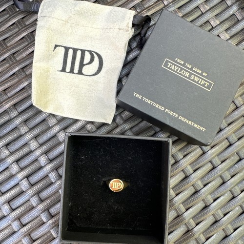 Taylor Swift The Tortured Poets Department Ring Size 8 Official Store ...