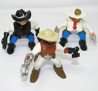 Fisher Price Great Adventures Wild West WESTERN COWBOY SHERIFF BANDIT ...