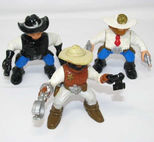 Fisher Price Great Adventures Wild West WESTERN COWBOY SHERIFF BANDIT ...
