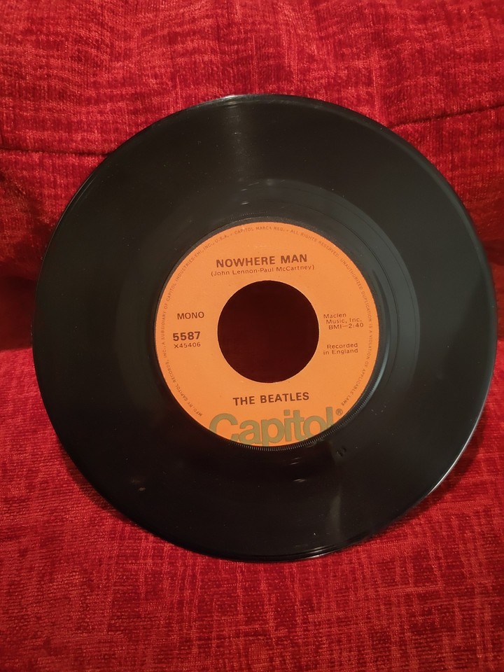 The Beatles 45 rpm vinyl records - Lot of 5 | eBay