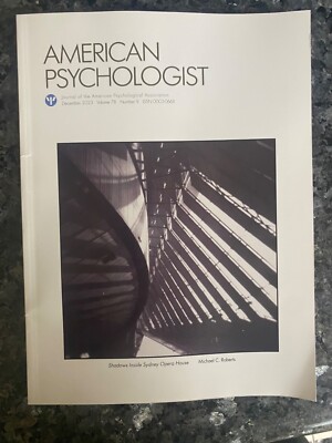 American Psychologist magazine December 2023 | eBay