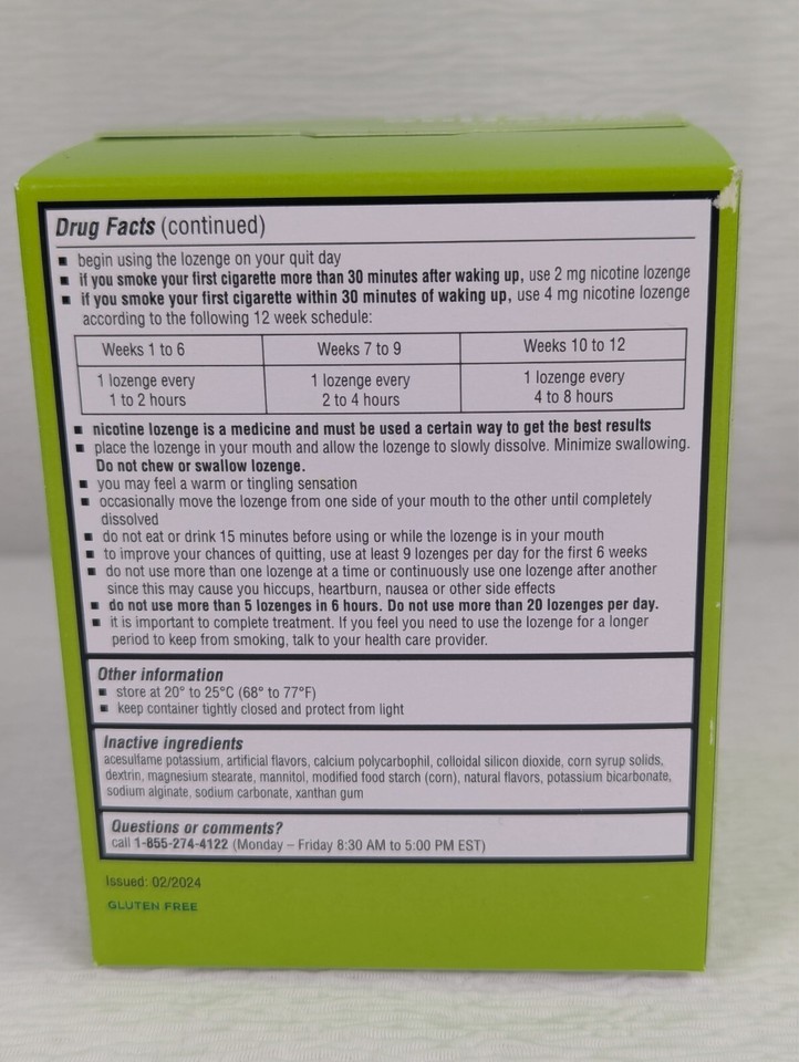 Amazon Basics - Nicotine Mini Lozenge - 4mg - 135ct - exp: 07/27 | eBay