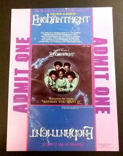 ENCHANTMENT 1979 photo album release vintage magazine print ad [10x13 ...