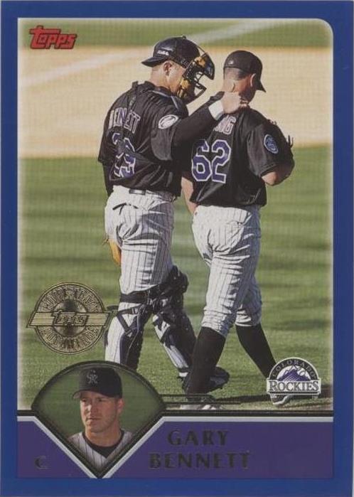 2003 Topps - Gary Bennett #198 Home Team Advantage for sale online | eBay