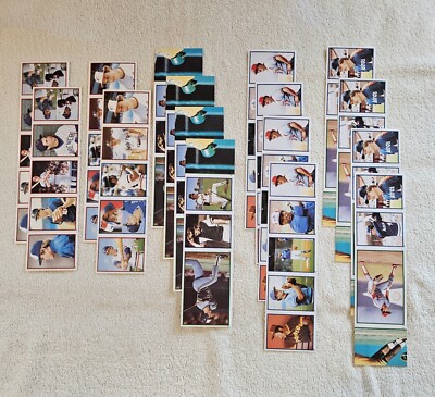 Original Vintage 1983 Topps Baseball Sticker Panel Lot 16 Asst. 5 pc ...