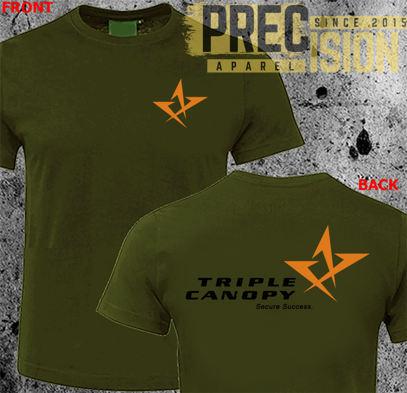 new Blackwater Triple Canopy Academi Military Black Tshirt S to 3XL | eBay