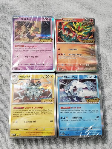 Surging Sparks Build And Battle Stamped Promos Sealed Complete Set Of 4 ...
