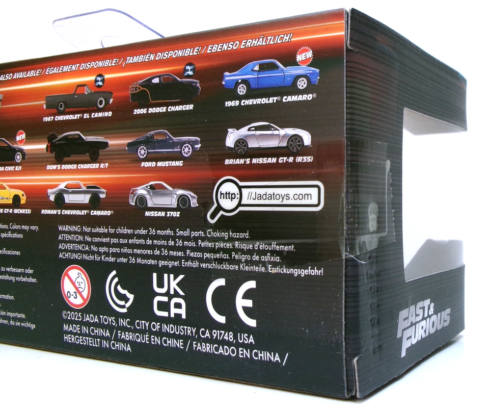 2025 JADA TOYS 1:32 FAST & FURIOUS LETTY'S BLACK DODGE VIPER SRT 10 | eBay