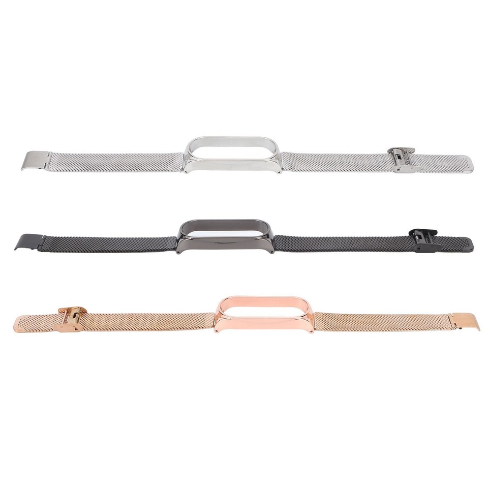 Metal Band Compatible for Mi Band 6 Smartwatch Replacement Steel | eBay