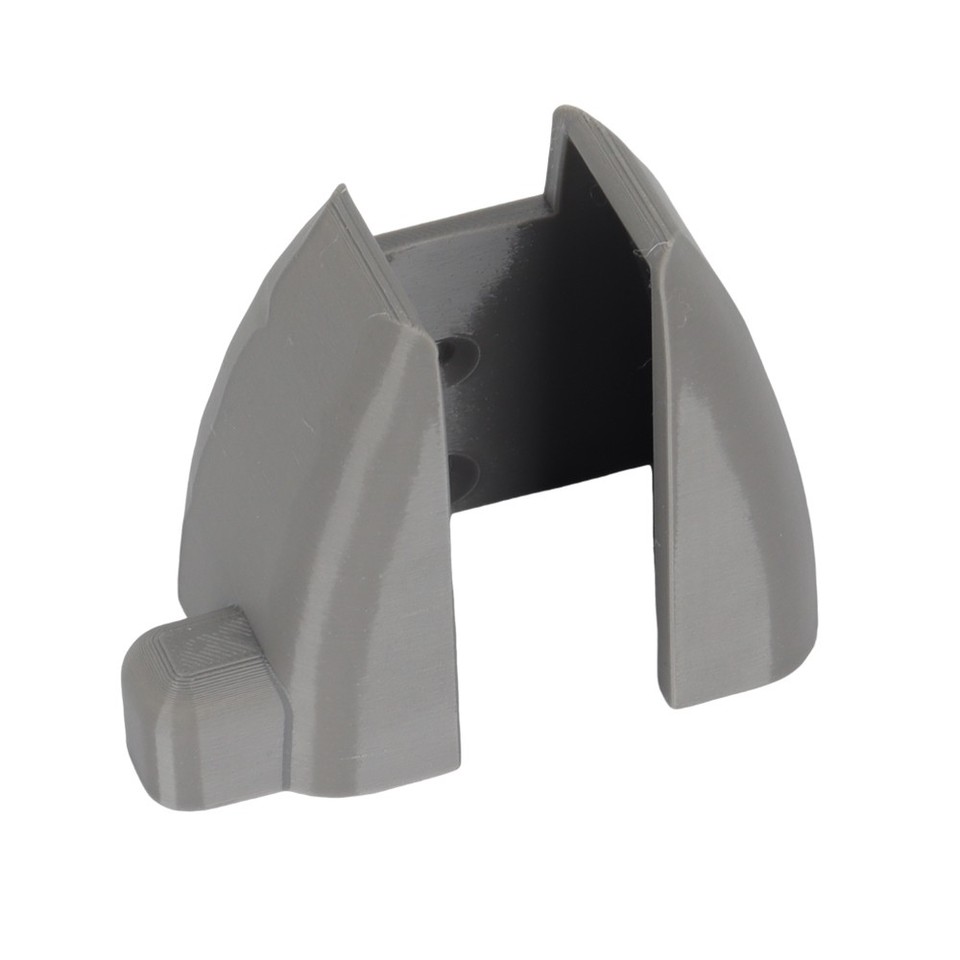 For Powrtouch Remote Wall Cradle Holder with Key Slot 3D Printed Grey ...