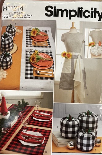 Simplicity Sewing Pattern R11214 Home Decor Place Matt Table Runners ...