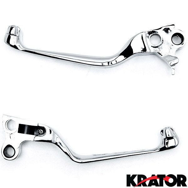 NEW Chrome Skull Motorcycle Hand Levers Front Hand Controls for Harley ...