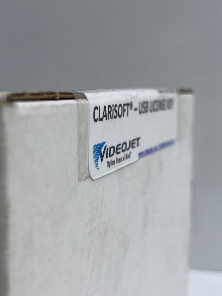 VIDEOJET CLARiSOFT-USB LICENSE KEY 218671 VER:4.404 (1086) | eBay