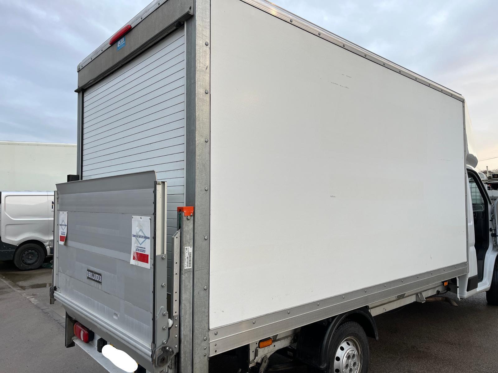 LUTON BOX BODY+TAIL LIFT CITROEN RELAY,FIAT DUCATO,PEUGEOT BOXER FITS ...