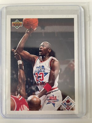Michael Jordan 91-92 Upper Deck NBA All-star Card #48. nice oldschool ...