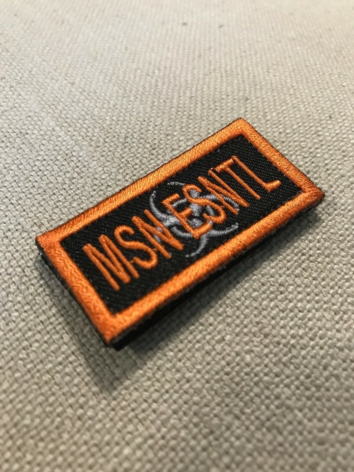 "MSN ESNTL", Mission Essential, 79th Fighter Squadron pencil tab patch ...