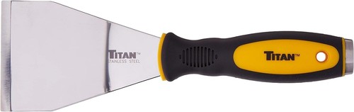 Titan 11504 3" Offset Bent Blade Gasket Glue Remover Stainless Steel ...