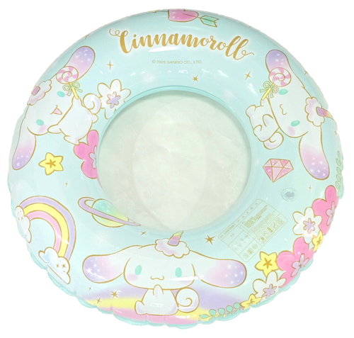 Sanrio Licensed Cinnamoroll Sky Blue Inflatable Swimming Ring Float ...