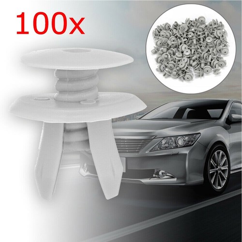 100PCS Clips de Fixation Plastique Gris pour Panneaux Int??rieur T4 T5 ...