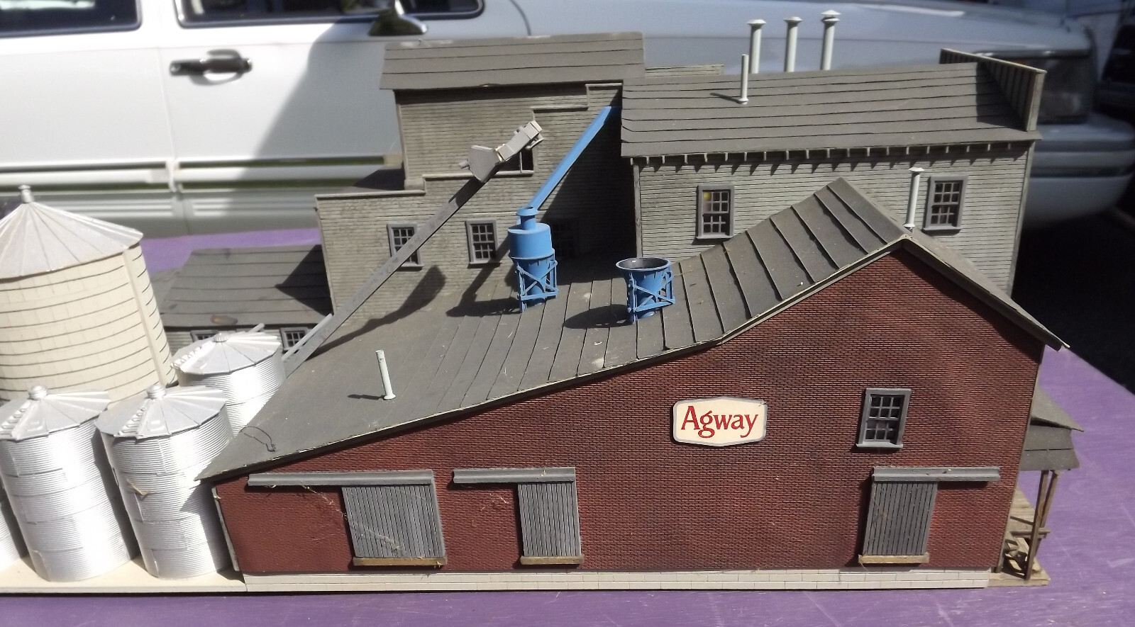 HO Scratchbuilt Hinkle Milling Co Thomasville NC by The O&W Shop Large ...