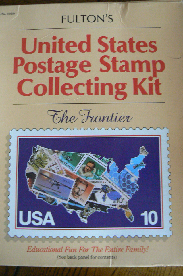 Fulton's United States Postage Stamp Collecting Kit The Frontier Book ...