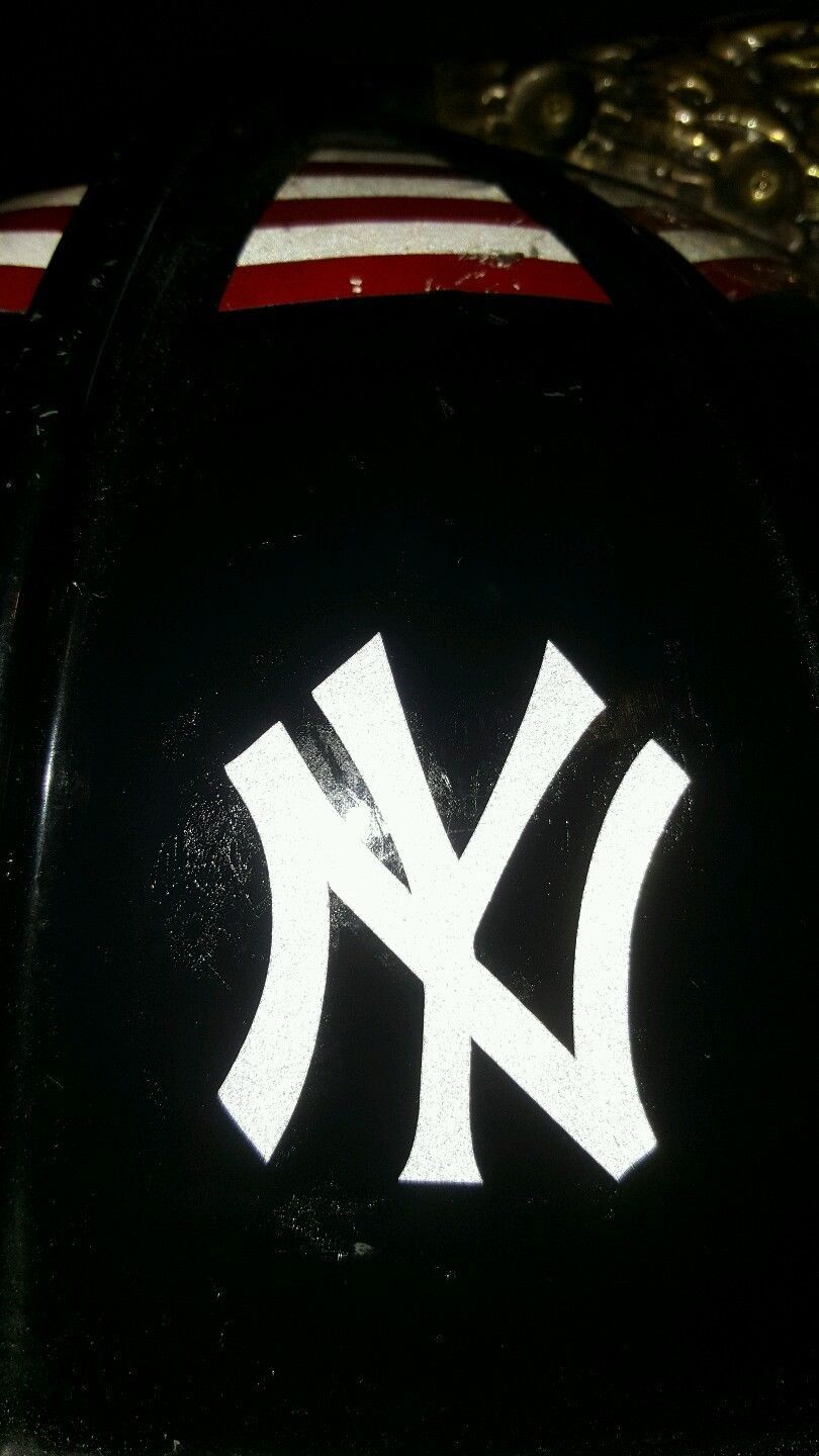 REFLECTIVE New York Yankees FDNY 2 inch fire helmet decal sticker yeti ...