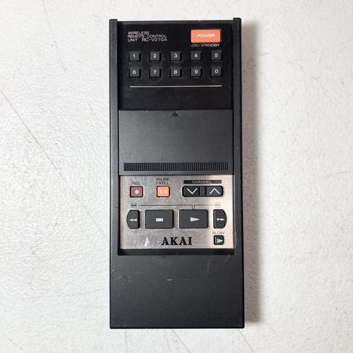 RARE Original OEM AKAI Wireless Remote Control Unit RC-V270A | eBay