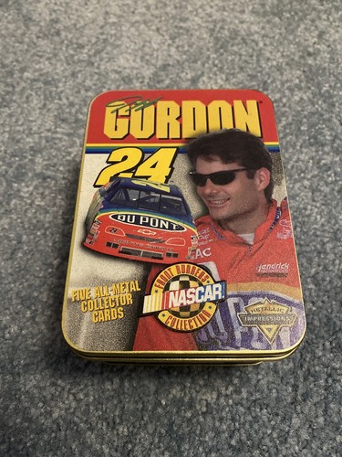 Jeff Gordon Metallic Impressions Five 5 All Metal Collectors Cards ...